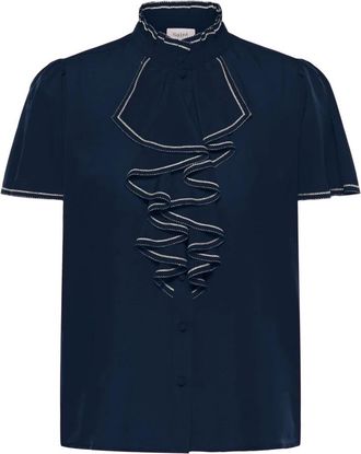 Saint Tropez Blouses et chemisiers - Femme - Blouses et Chemises - Bleu - Taille: 44 FR