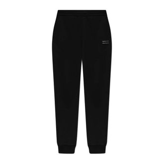 Moncler Homme, Pantalons, Noir, Taille: 3XL Pantalon de surv&ecirc;tement avec chevilles &eacute;lastiqu&eacute;es