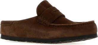 Birkenstock Naples Slippers - Brown