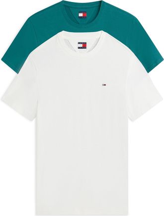 Tommy Jeans Shirt Tommy Flag Extra Slim T