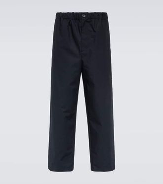 Jil Sander Gerade Hose aus Baumwolle