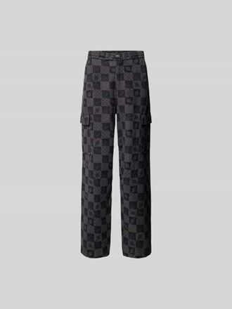 Daily Paper Clothing Relaxed Fit Cargohose mit Leinen-Anteil