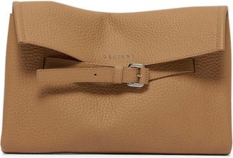 Orciani Femme, Sacs, Brun, Taille: ONE Size Venus Soft Clutch