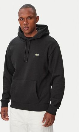 Lacoste Sweatshirt SH8863 Schwarz Relaxed Fit