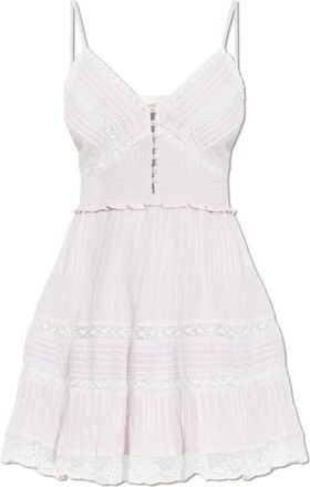 LoveShackFancy Loveshackfancy, Femme, Robes, Rose, Taille: 38 FR Krista Dress
