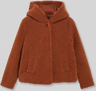 s.Oliver Red Label Teddyjacke mit Kapuze