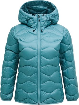 Peak Performance W Helium Down Hood Jacket-DELU - XL