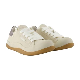 Axel Arigato Mens Squish Sneaker Beige Calfskin