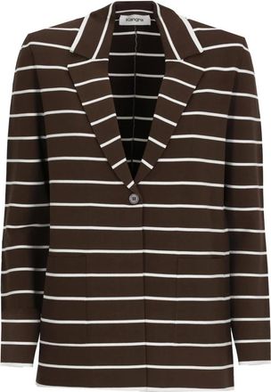 KANGRA Femme, Vestes, Brun, Taille: 36 FR Cashmere Viscose Blazer