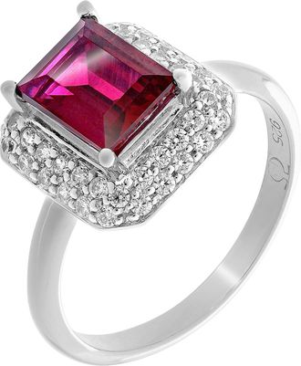 Orphelia Damen-Halo-Ring zirkonia Ringgr&ouml;&szlig;e 58 (18.5) - ZR-7237/RU/58