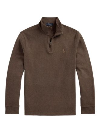 Polo Ralph Lauren polo à logo brodé - Marron