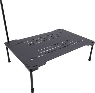 Bediffer SALALIS H&ouml;henverstellbarer, Klappbarer Campingtisch, Robuster Kleiner Picknicktisch aus Karbonstahl f&uuml;r Outdoor-Grillen, Angeln, Aluminiumlegierung, P