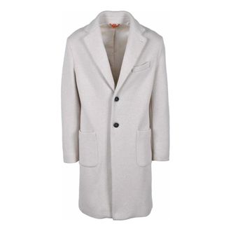 Barena Homme, Manteaux, Beige, Taille: M Manteau en laine avec fermeture boutonn&eacute;e