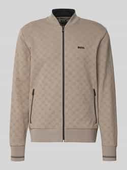 HUGO BOSS Regular Fit Sweatjacke aus Baumwoll-Mix Modell SW_Revival Skarley