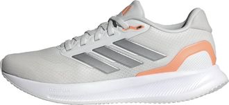 adidas Damen Runfalcon 5 Running Shoes, Crystal White/Iron met./Beam orange, 37 1/3 EU