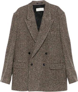 Dries Van Noten Homme, Vestes, Gris, Taille: XL Blazers