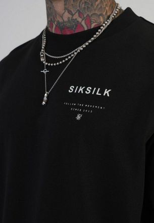 Siksilk T-Shirt SikSilk Herren T-Shirt mit Grafik