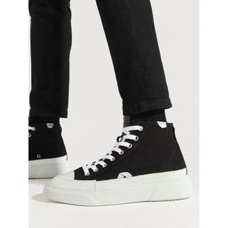 INUIKII Sneakers Inuikii Canvas Lex High 50103-991 Schwarz