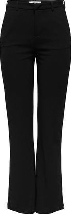 Only Damen ONLRAFFY-YO Life MID STR Pant TLR NOOS Hose 15265049,Schwarz,XL / 32L