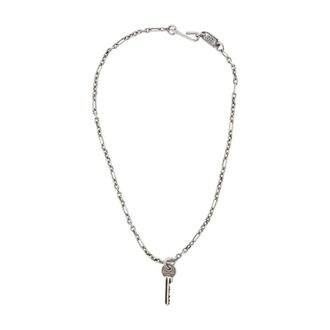 Balenciaga Neverlost D&uuml;nne Halskette - - Accessories - Damen - Grau - ONE SIZE