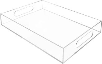 Generic Acryltablett f&uuml;r Lebensmittel,Dekorativer Aufbewahrungsbeh&auml;lter f&uuml;r Organisation - Acryl Servierschale - F&uuml;r Hausheizung Party Charcuterie Dessert Sna