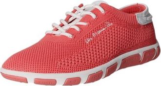 TBS Jazaria Q7D76 Chaussures de voile Tennis Knit Eco PET Fraise+Blanc Rouge, rouge, 41 EU