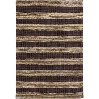 House Doctor Block Teppich, 130 x 85 cm, Natur/braun