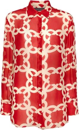 Elena Miro Damen, Blusen & Hemden, Rot, 4XLGr&ouml;&szlig;e