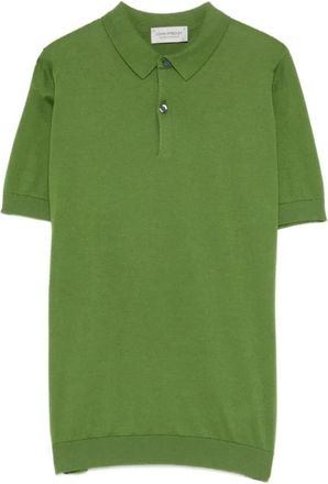 John Smedley Homme, Tops, Vert, Taille: S Rhodes Shirt SS