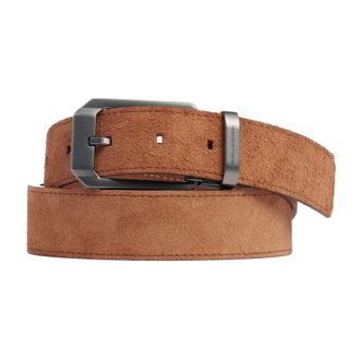 Piquadro Homme, Accessoires, Brun, Taille: ONE Size Ceinture homme en cuir su&eacute;d&eacute;