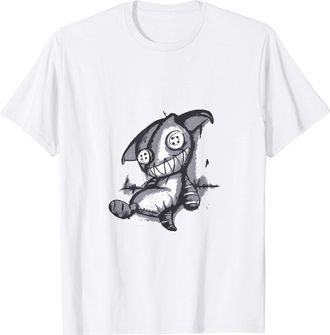 Feud London T-Shirt Voodoo Puppe Zeichnung Creepy Artwork Zeichnung