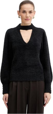 Guess Damen, Strickwaren, Schwarzk, MGr&ouml;&szlig;e