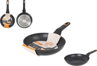 Masterchef Pfanne aus geschmiedetem Aluminium - mit Keramikbeschichtung | Antihaftbeschichtung, langlebig, robust - mit 2,5 mm Dicke | geeignet für Gas, Elektro,