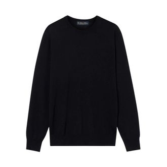 Brooks Brothers Rundhals-Pullover - - Knitwear - Herren - Blau - M