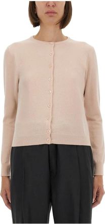 Maison Margiela Femme, Pulls, Rose, Taille: 40 FR Gilet en Tricot