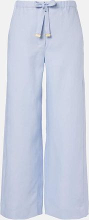 Max Mara Pantalon ample Amedea en lin