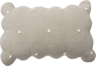 Lorena Canals Kissen Biscuit Weiß, Elfenbein -100% natürliche Baumwolle/füllung: 100% Polyester - 25x35 cm