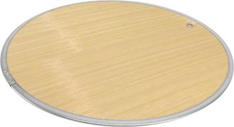 Pretyzoom Bambusdeckel Für Zuhause Ablage Für Knödel Knödelhalter Runde Bambusabdeckung Küchenbedarf Robust Und Langlebig Leicht Und Einfach Zu Verstauen Mit Gu