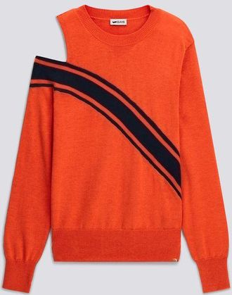 Gas Damen Pullover ALYCE rot