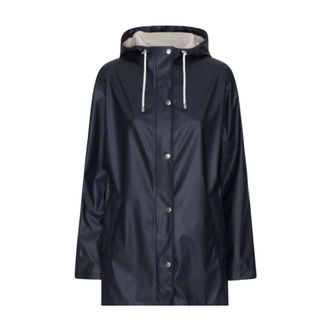 Ilse Jacobsen Rain228Fr Regenjacke - - Jackets - Damen - Blau - 2XL