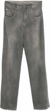 Ermanno Scervino Straight Leg Jeans - Schwarz