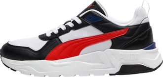 Puma Puma Trinity 2 LT Unisex-Sneaker, Wei&szlig;-f&uuml;r alle Zeiten, ROTES schwarz-blaues Juwel, 10.5 UK