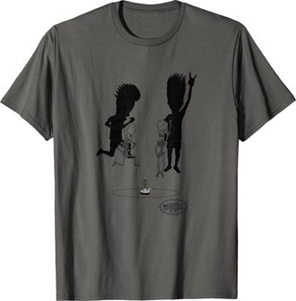 Giesswein Beavis and Butt-Head Skeleton Rock On T-Shirt