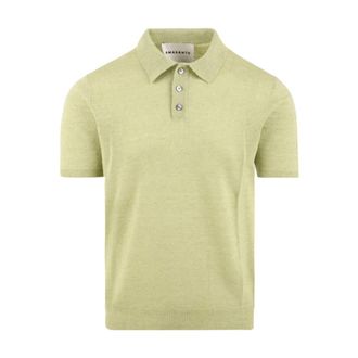 Amaranto Amaronto Kurzarm-Polohemd - - Tops - Herren - Gr&uuml;n - XL