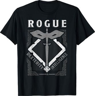 Dungeons & Dragons Rogue Dexterity & Intelligence T-Shirt