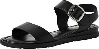 Tamaris Sandales Noires pour Femme, Noir, 37 EU