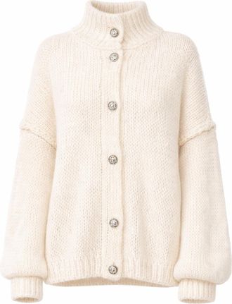 Worldclassca Oversizestrickjacke Strickjacke mit Knopf