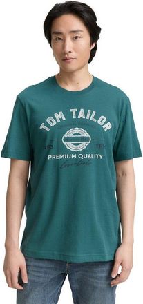 Tom Tailor T-Shirt mit großem Logofrontprint