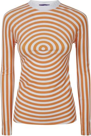 Jean Paul Gaultier Femme, Tops, Multicolore, Taille: 40 FR Target Crewneck Top