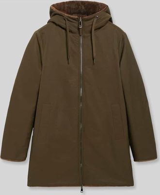s.Oliver Red Label Teddyjacke mit wendbarem Webpelzfutter
